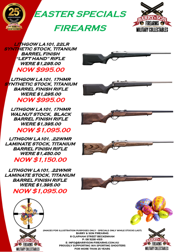 SPECIALS & NEW ARRIVALS – Page 2 – Barry & Son Firearms & Military ...