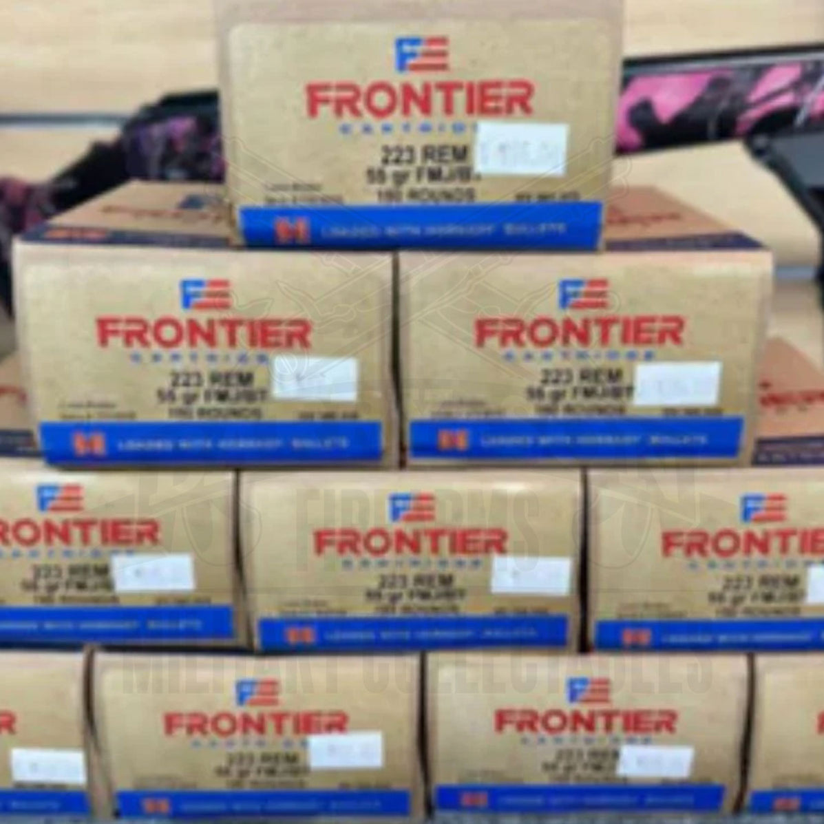 Hornady Frontier .223 REM 55ge FMJ/BT bullets — Barry & Son Firearms ...